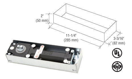Dormakaba® Model BTS75V Adjustable Spring Power Size 1 to 4, 105º Hold