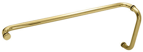 CRL 12" x 28" Back-to-Back Straight Combination Push and Pull Handle S